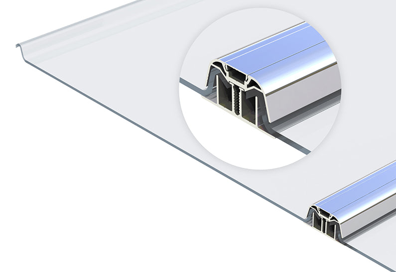 SUNGLAZE Clear – 90% Light Transfer – Polycarb Roof Direct